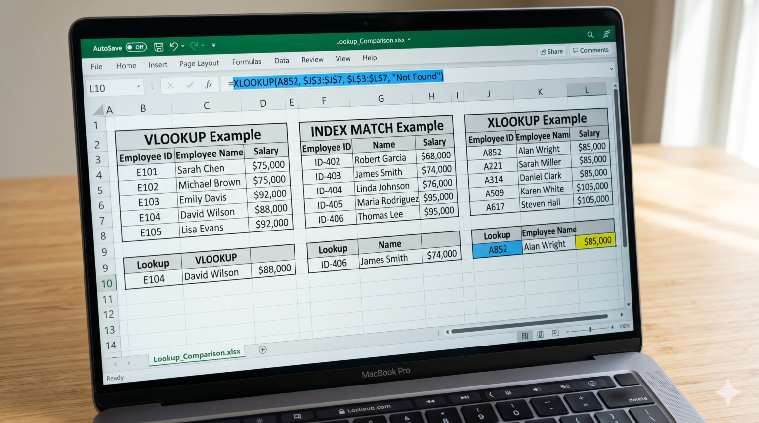 XLOOKUP vs VLOOKUP in Excel (and INDEX MATCH): Which One to Use?